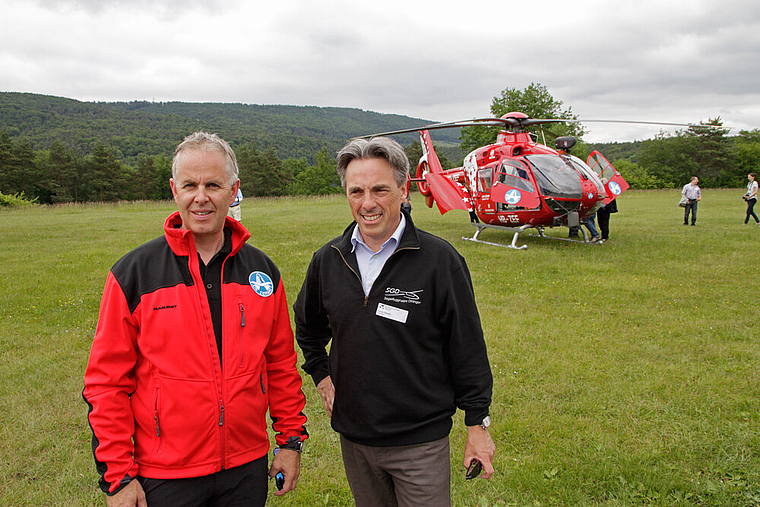 Bergretter lanciert die Flugtage 2013 - Laufental - Aktuell - wos ...